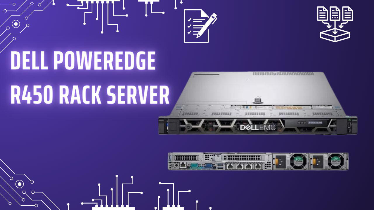 Dell PowerEdge R450 Rack Server - CO CQ Chính hãng