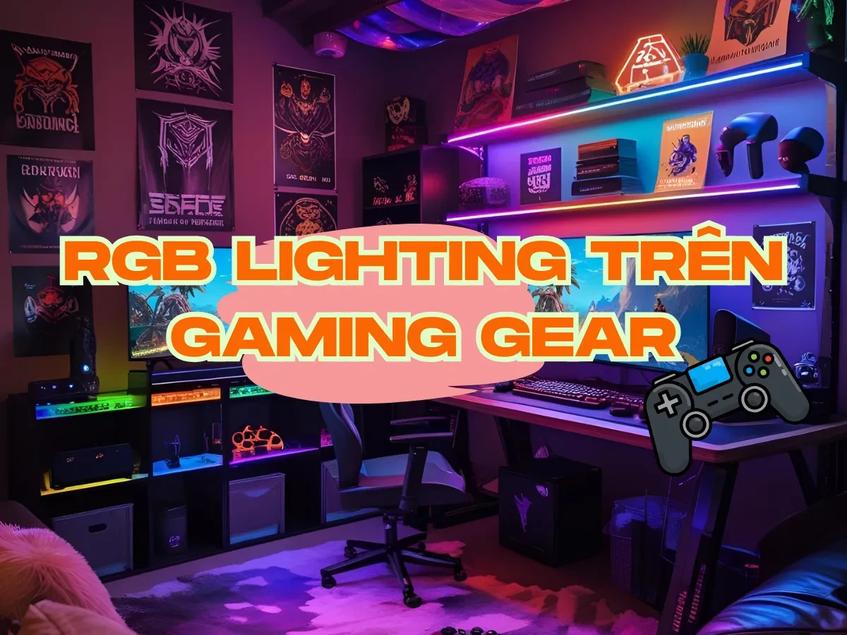 RGB Lighting trên Gaming Gear: Xu hướng trang trí hệ thống chơi Game
